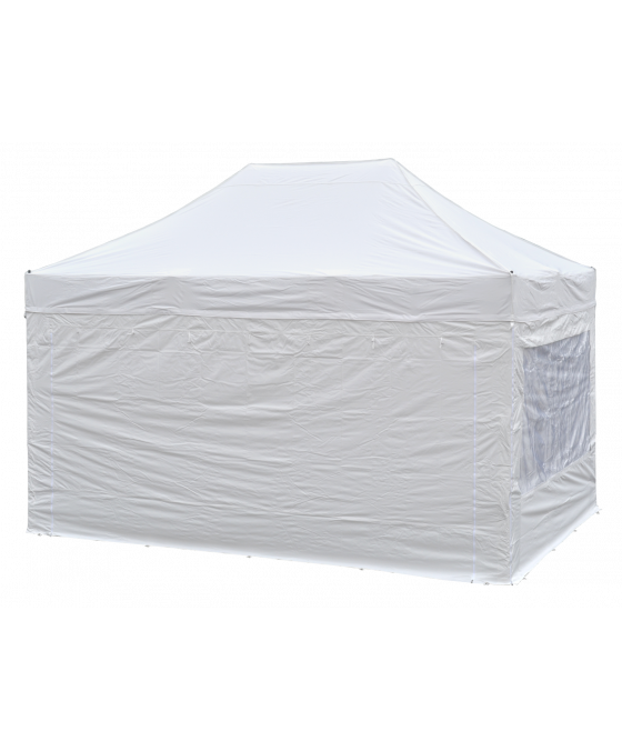 Tente / Barnum pliant professionnel, résitant, de qualité, 4.5 m x 3 m ...