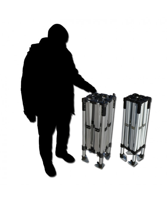 Tente / Barnum pliant, professionnel, résitant, de qualité, 2 m x 2 m ...